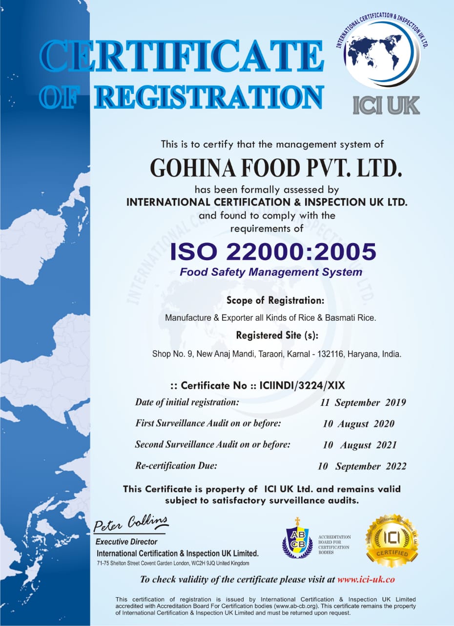 GOHINA FOODS